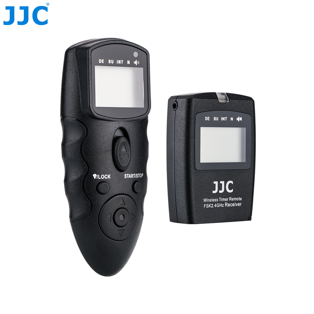 JJC Wireless & Wired Timer Remote Control replaces Panasonic DMW-RS1/RSL1, Leica CR-D1 ...