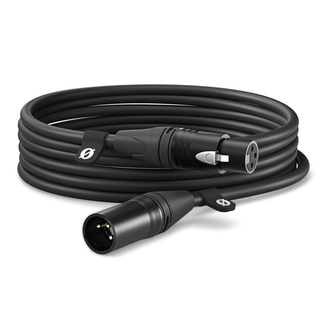 Rode XLR CABLE BLACK 6 Metres | Auckland | NZ