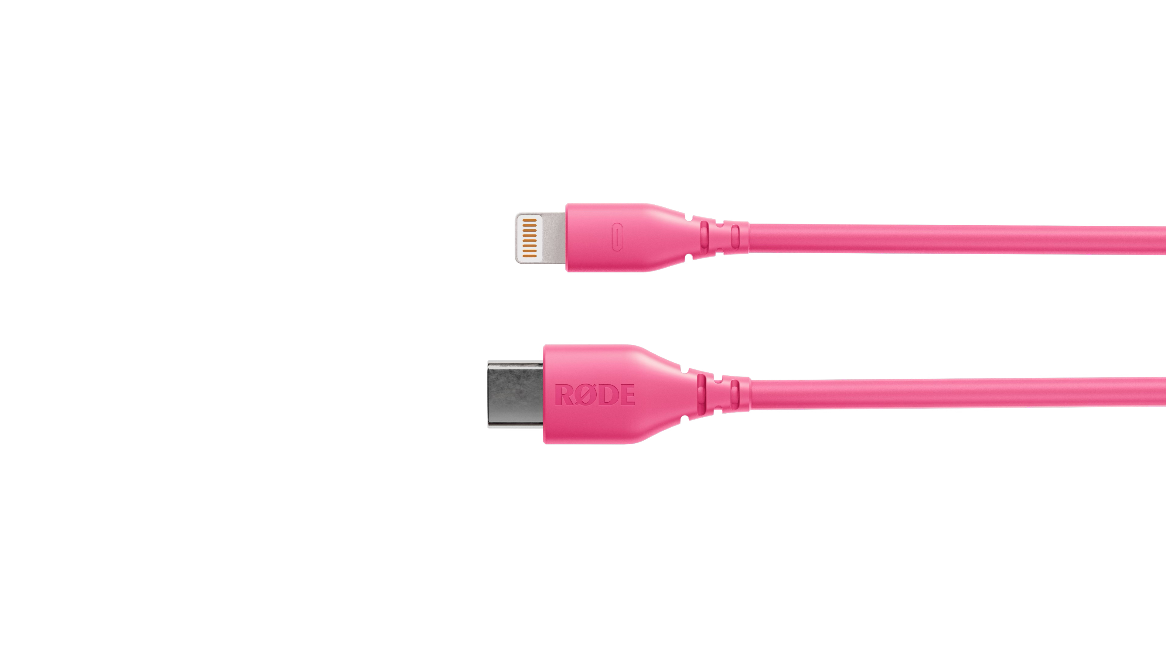 Rode SC21 Pink - 0.3M USB-C to Lightning Cable (IOS) | Auckland | NZ