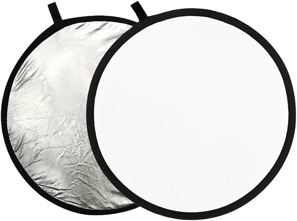 Photolite 2-in-1 Reflector - White/Silver 60cm | Auckland | NZ