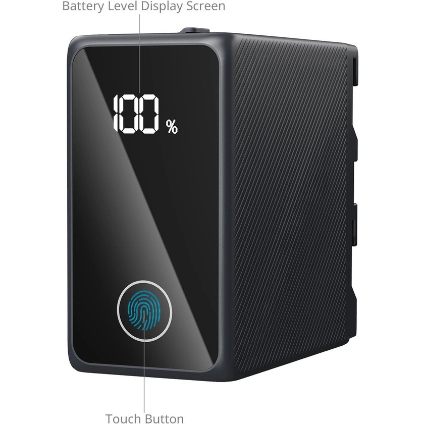 SmallRig 4469 NP-F970 USB-C Rechargeable Camera Battery (Black ...