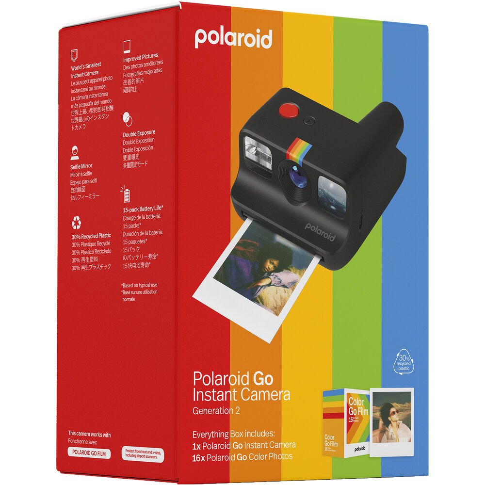 Polaroid Go Gen 2 Instant Film Camera Everything Box (Black) | Auckland ...