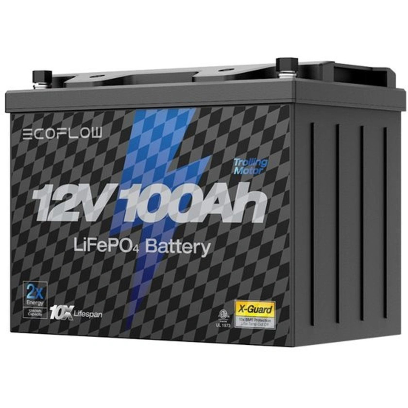 EcoFlow Lithium 12V 100Ah Deep Cycle LiFePO4 Battery | Auckland | NZ