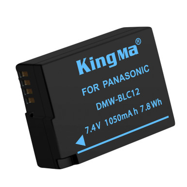 Kingma Panasonic Dmw-Blc12 Battery 1050Mah, Includes A Battery ...
