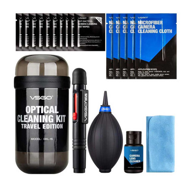 VSGO Optical Cleaning Kit (Travel Edition, Grey) DKL15G | Auckland | NZ