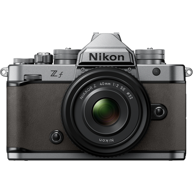 Nikon Zf Mirrorless Camera with 40mm Lens (Silver & Stone Grey ...