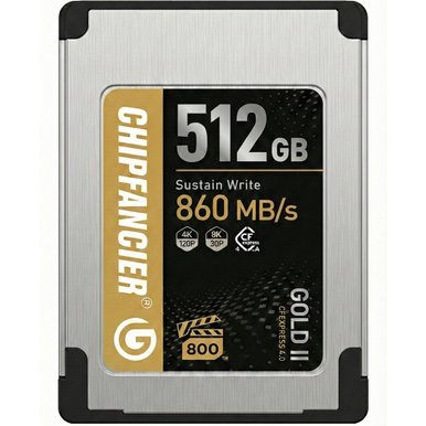 CHIPFANCIER 512GB CFexpress Type A 4.0 GOLD II Memory Card | Auckland | NZ