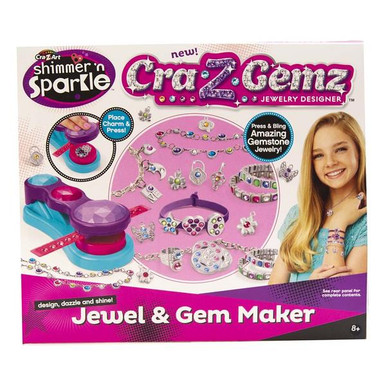 Cra-Z-Gemz Jewel & Gem Maker Set - DII Stores