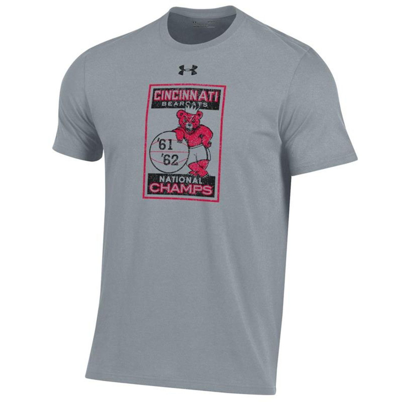 Cincinnati Bearcats Under Armour Steel Grey Vintage National Champs ...