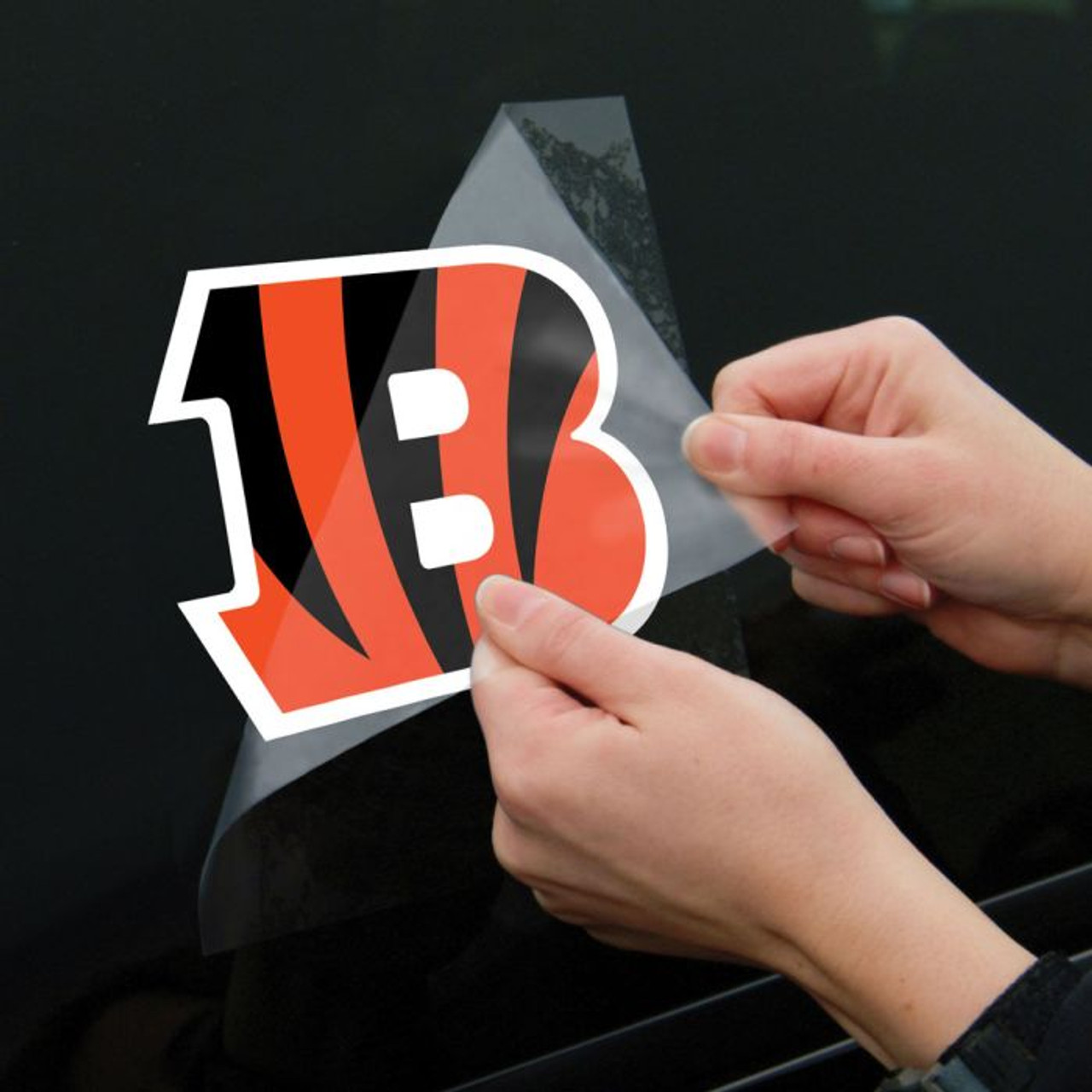 Cincinnati Bengals Tiger Head 8 X 8 Perfect Cut Color Decal
