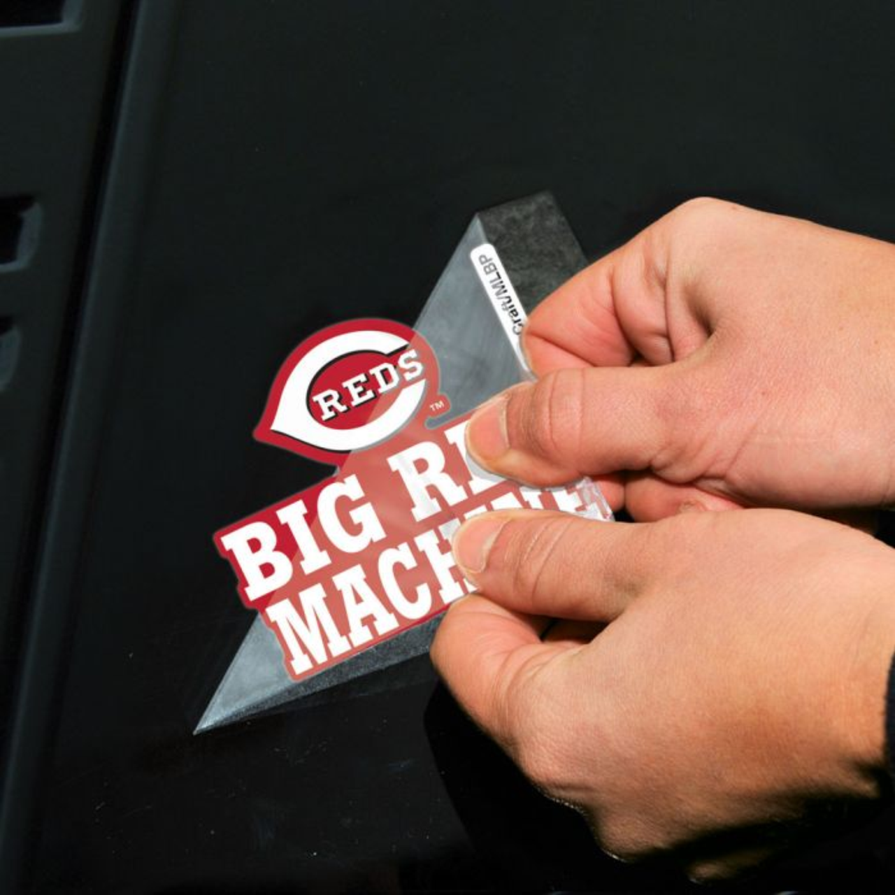 Cincinnati Reds "Big Red Machine" 4"x4" Perfect Cut Color Decal