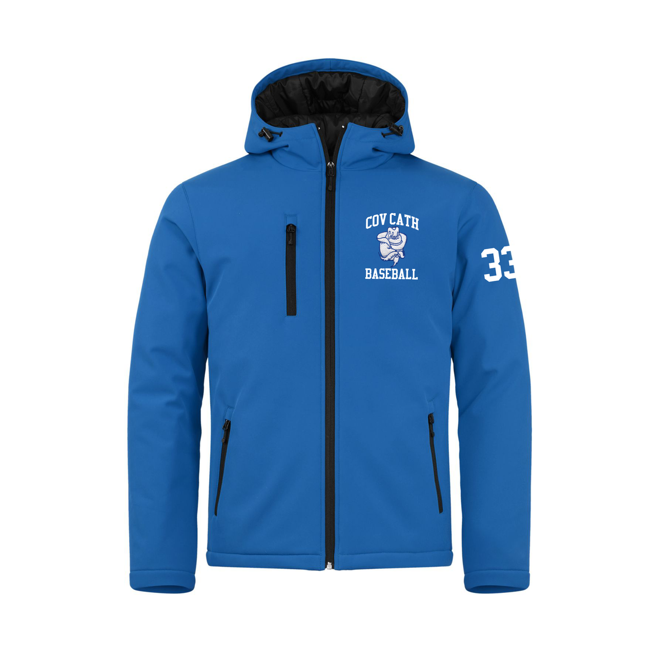 Cov Cath Baseball Royal Player's Jacket