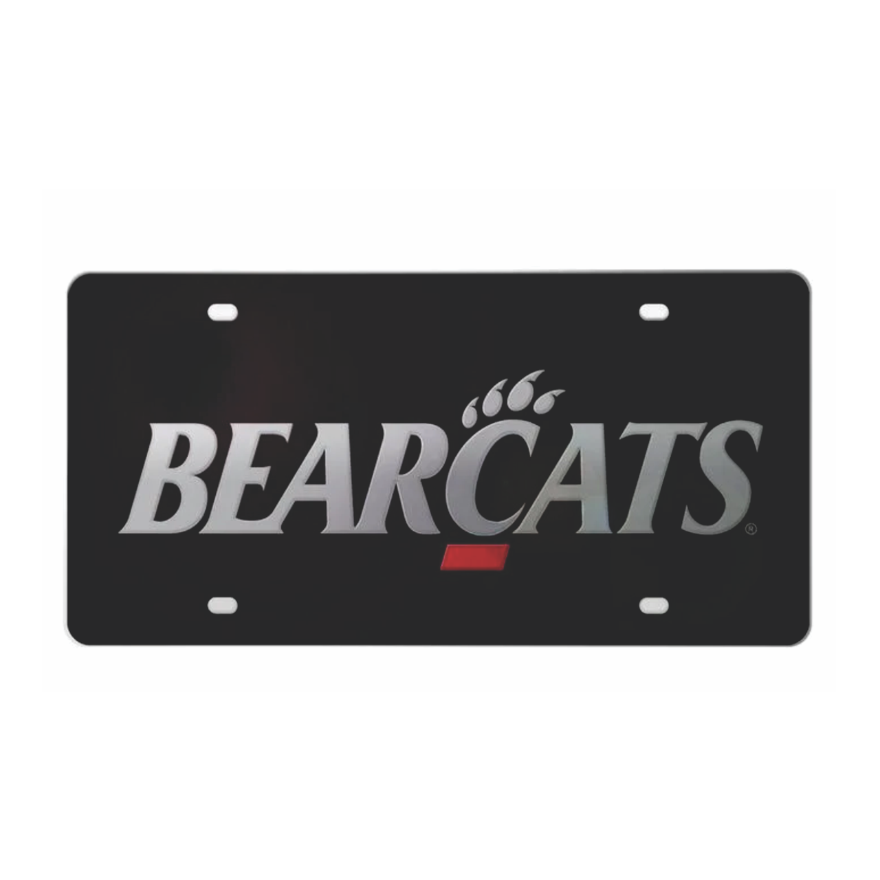 Cincinnati Bearcats Acrylic Classic License Plate