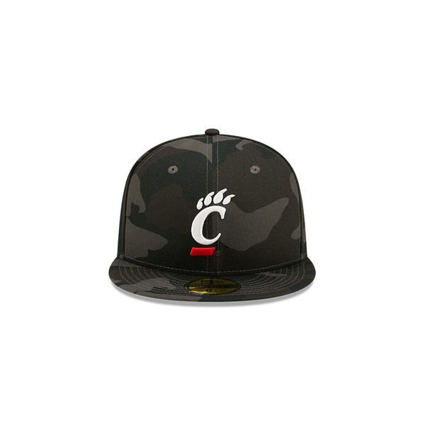 Cincinnati Bearcats New Era Black Camo 59FIFTY Fitted Hat