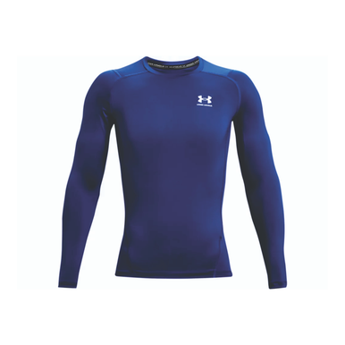 Cov Cath Baseball Royal UA HeatGear Armour Long Sleeve Compression Shirt