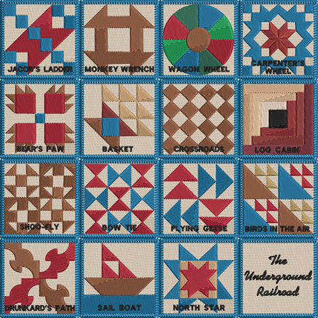 Underground Railroad Quilt Block Patterns Underground Railroad Sampler