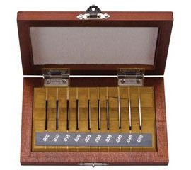 Mitutoyo 516-313-26 Imperial Gauge Block Rectangular Ceramic Set, 00 ...