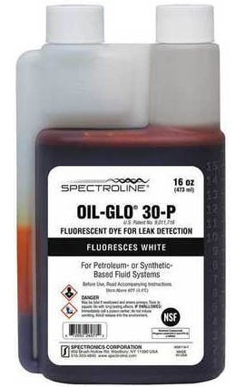 Spectroline NDT OIL-GLO 30-P Fluorescent Leak Detection Dye, Glows ...