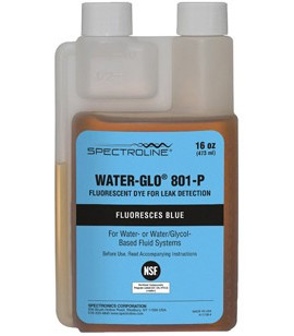 Spectroline NDT WATER-GLO 801-P Fluorescent Leak Detection Dye, Glows ...