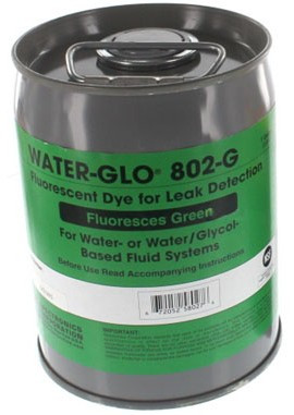 Spectroline NDT WATER-GLO 802-5G Fluorescent Leak Detection Dye, Glows ...
