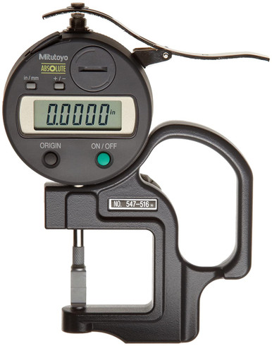 Mitutoyo 547-320S Digimatic Thickness Gage/Idc - EquipTestPro