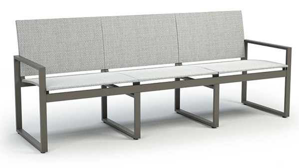Homecrest Allure Aluminum Sling Sofa