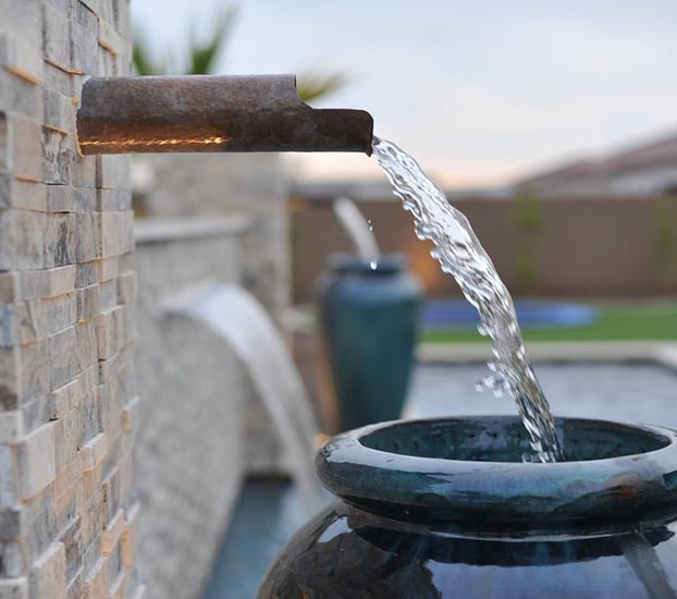 Grand Effects Cannon Metal Water Scupper | Yard Couture