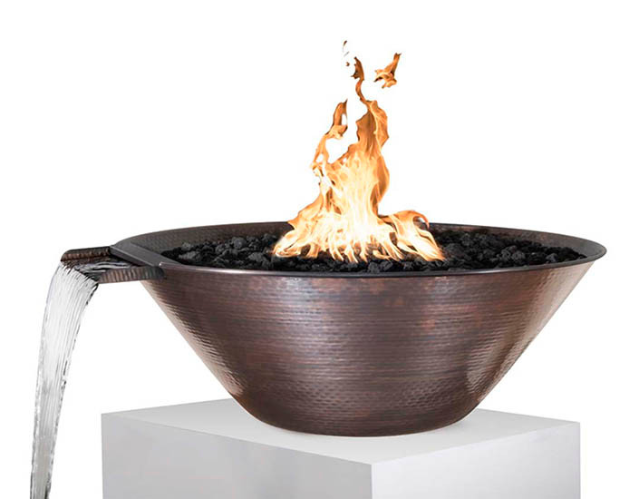 Copper Flame Color