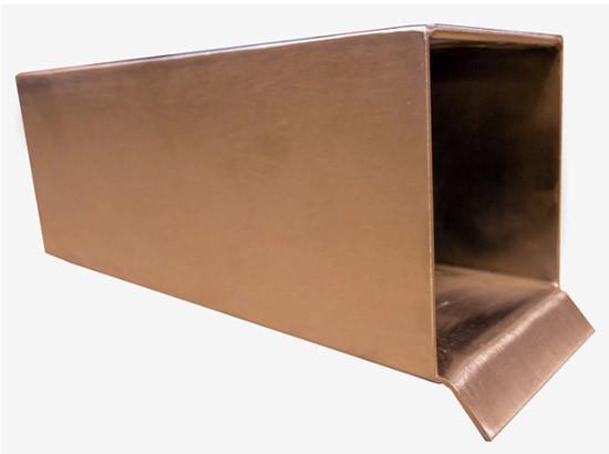 Grand Effects Metal Box Scupper | Yard Couture