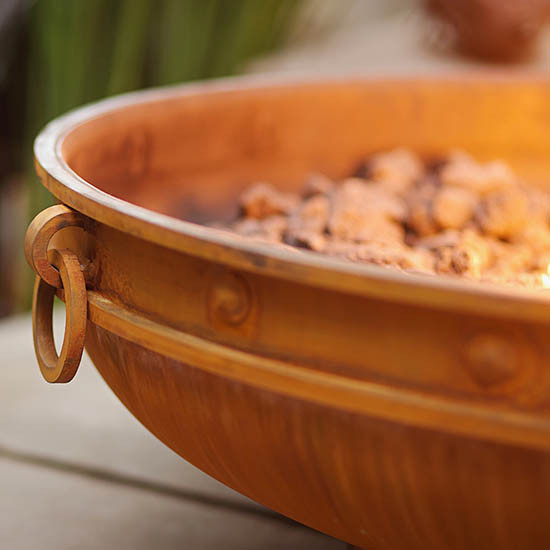 Fire Pit Art Emperor Fire Pit Bowl- Gas or Wood Burning
