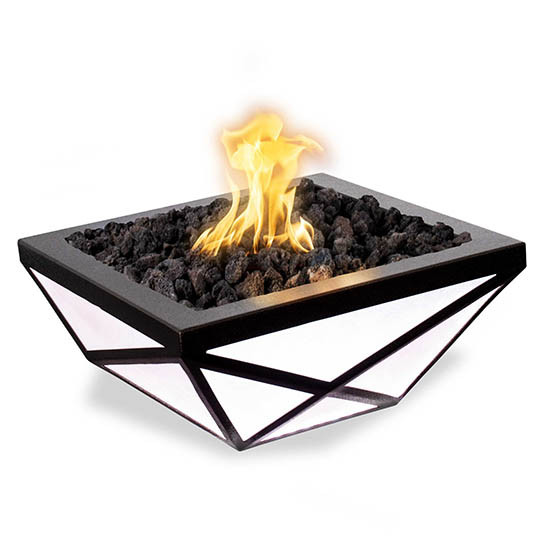 Gladiator LED Powder Coated Fire Pit Bowl │The Outdoor Plus
