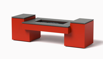 Propane Fire Table with Hidden Tank | Yard Couture