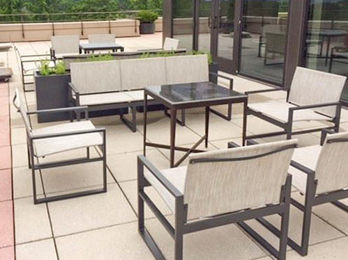 Homecrest Allure Aluminum Sling Sofa