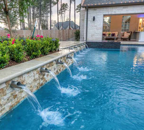 Grand Effects Cannon Metal Water Scupper | Yard Couture