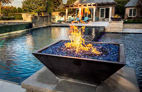 Personal Backyard Paradise - Fire & Water Features - Yard Couture