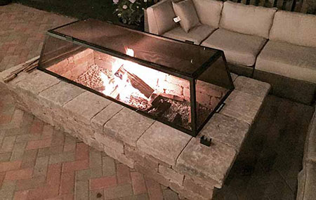 How to Choose a Fire Pit Spark Safety Screen - Yard Couture