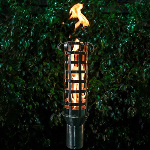 OPT-TT16M │Woven Gas Tiki Torch │ The Outdoor Plus