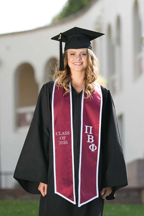 Pi Beta Phi 2026 Graduation Stole