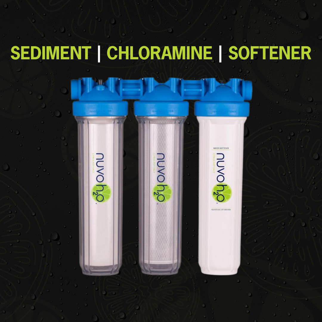 Manor Trio Water Softener - Sediment + Carbon - Shop Now