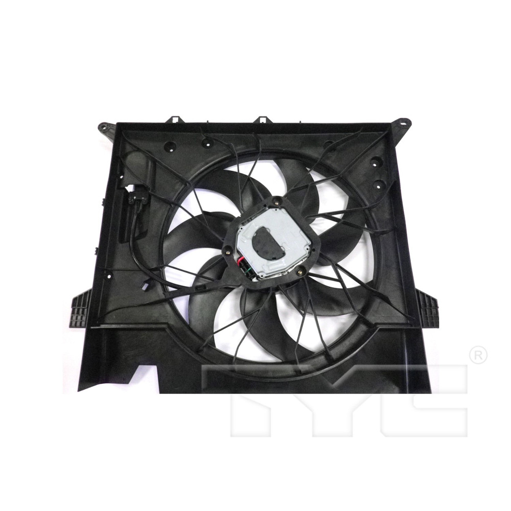 2005 Volvo XC90 Dual Radiator and Condenser Fan Assembly
