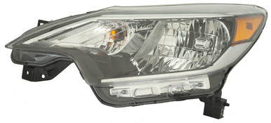 2017-2018 Nissan Versa Note Headlight Driver Left Side Halogen