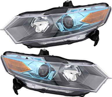 2010-2011 Honda Insight Headlights Driver Left and Passenger Right Side ...
