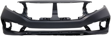 For 2019-2021 Honda Civic Front Bumper Cover Primed
