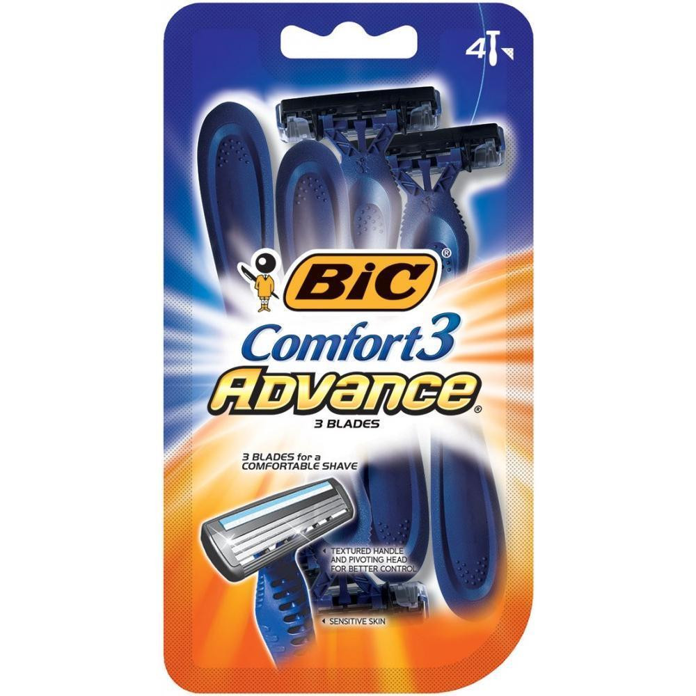 BIC Comfort 3 Advanced Razor 4ct. Authorized vendor