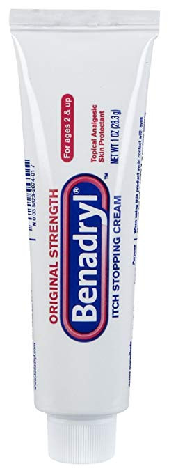 Benadryl Original Strength Itch Stopping Cream 1 oz