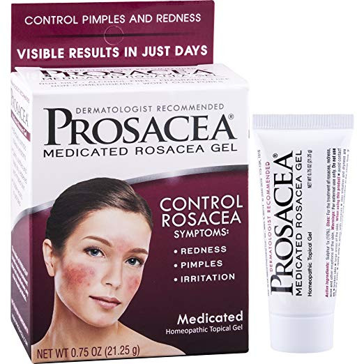 Prosacea-Medicated Rosacea Gel-0.75 Oz Tube-Multi-Symptom