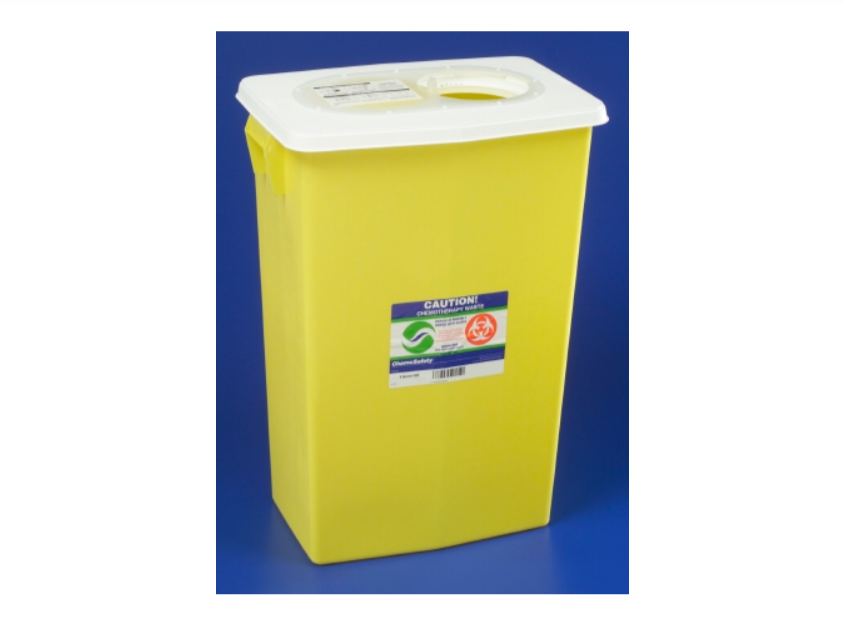 SharpSafety Chemotherapy Waste Container 18 Gallon