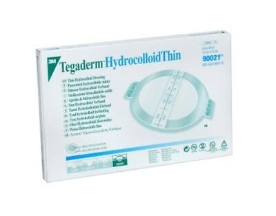 3M Tegaderm Thin Hydrocolloid Dressing 4 X 4-3/4 Inch-Box of 10 ...