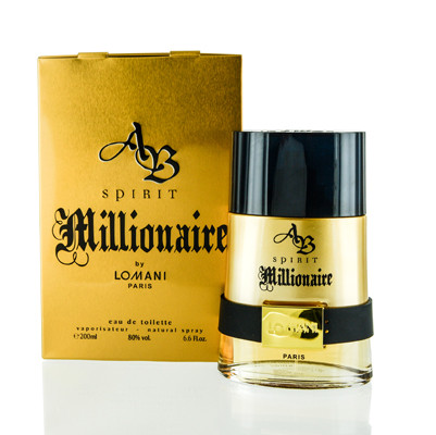 AB SPIRIT MILLIONAIRE/LOMANI EDT SPRAY 6.6 OZ (200 ML) (M) IN DESIGNER ...