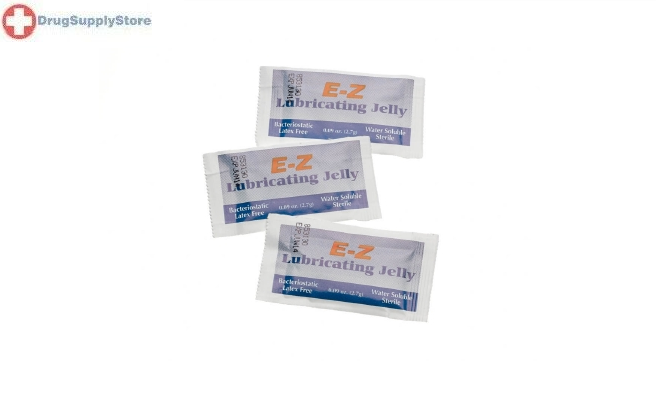 E-Z Lubricant Sterile 2.7 Gram Individual Packet 144 per box ...
